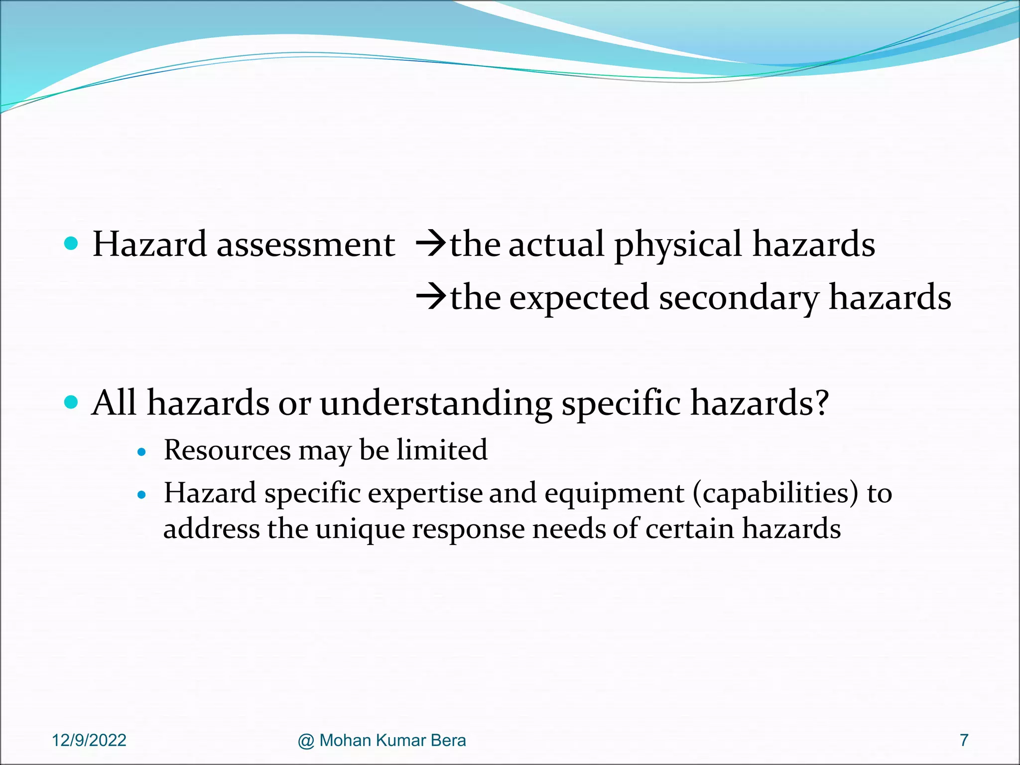 hazard profile.ppt