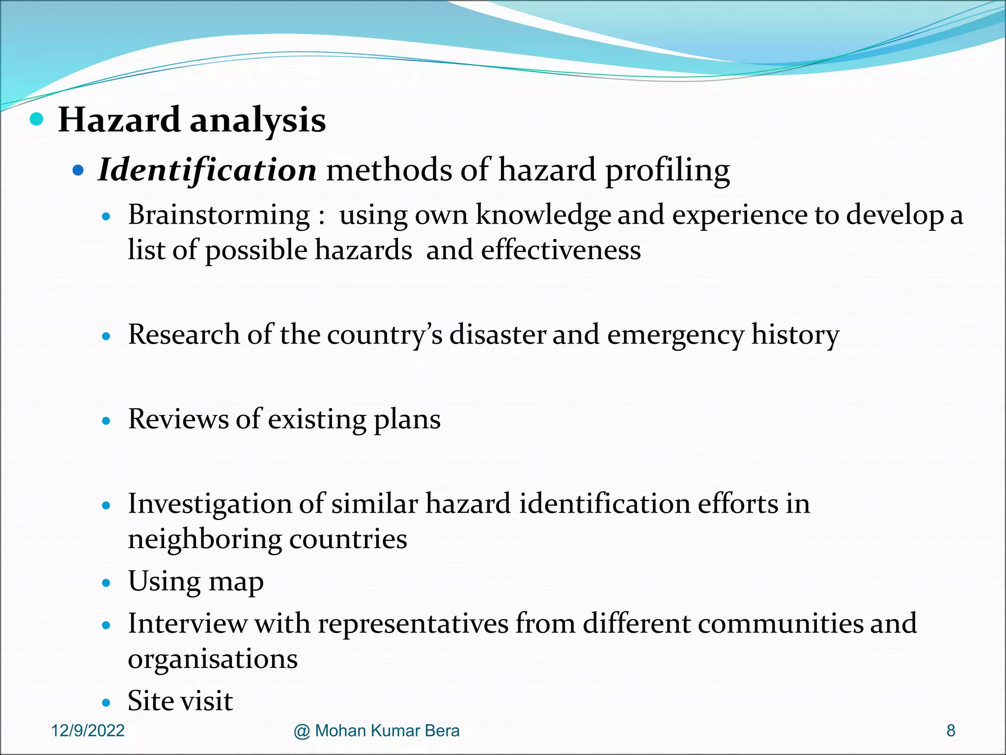 hazard profile.ppt