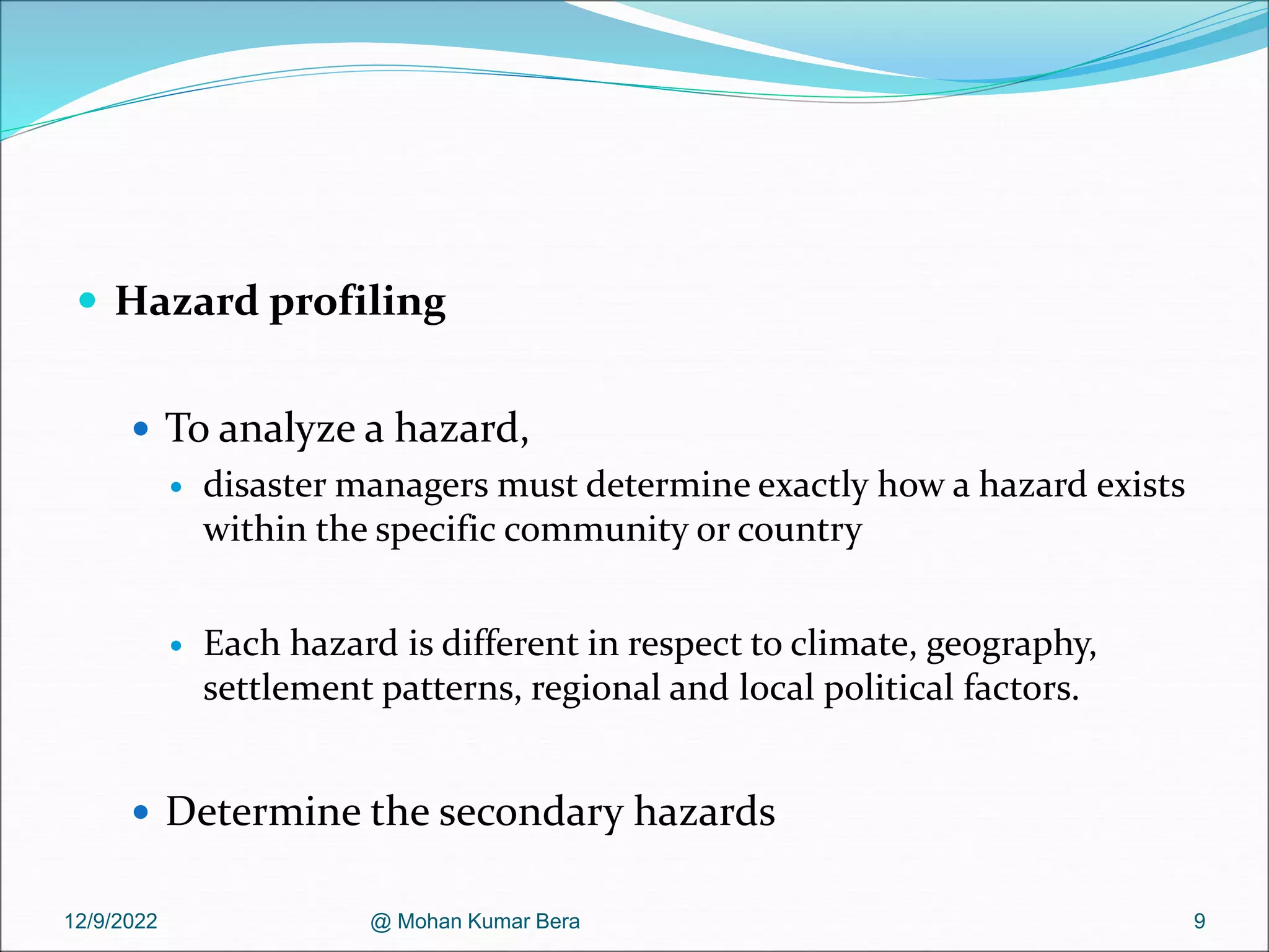 hazard profile.ppt