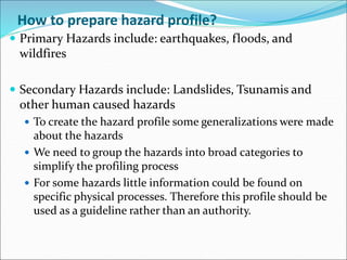 hazard profile.ppt