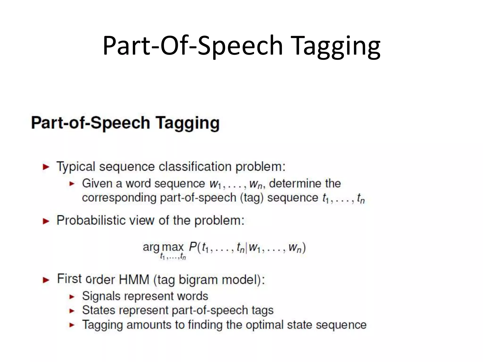 Lecture 7 Hidden Markov Models Hmms Pptx Technology And Computing 2416
