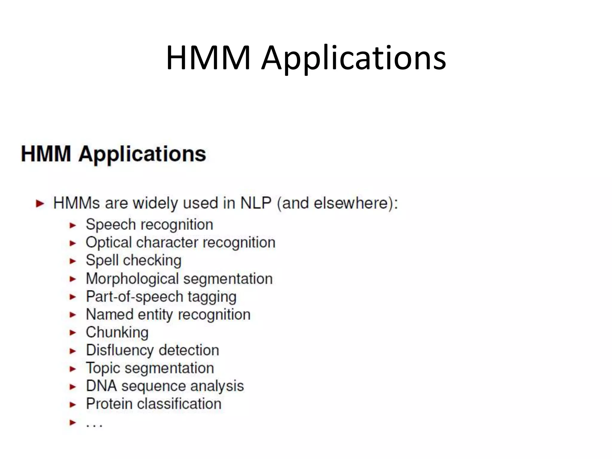 Lecture 7 Hidden Markov Models Hmms Pptx Technology And Computing 1835