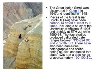 Lecture 7; Isaiah1-3 | PPTX
