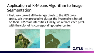 K-Means Clustering Presentation Slides for Machine Learning Course | PPTX