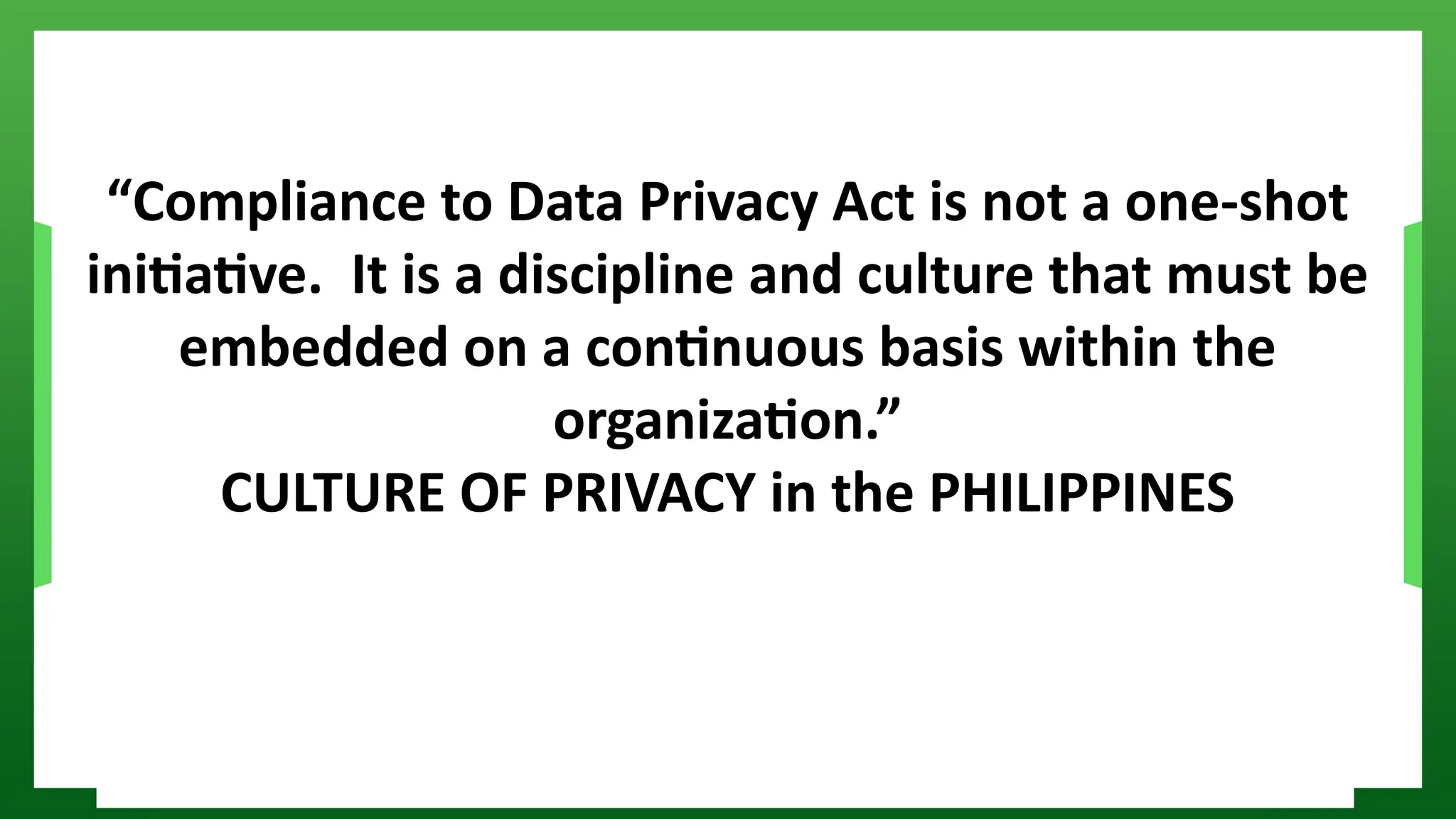 Lecture 7 Laws Ethics Data Privacy Act of 2012 | PPT