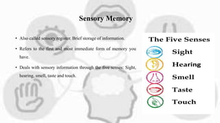 Memory and its effect and side effects on people | PPT