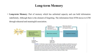 Memory and its effect and side effects on people | PPT