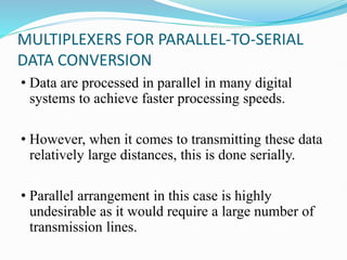 Lecture 7 Multiplexers and Demultiplexer | PDF