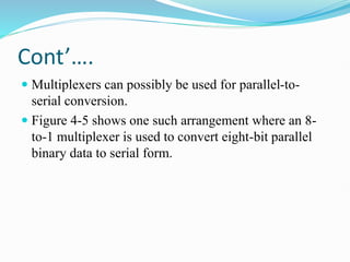 Lecture 7 Multiplexers and Demultiplexer | PDF