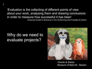 'Introduction to Evaluation' powerpoint slides | PPT