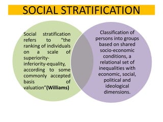 Lecture 7 social inequality, social stratification | PPT