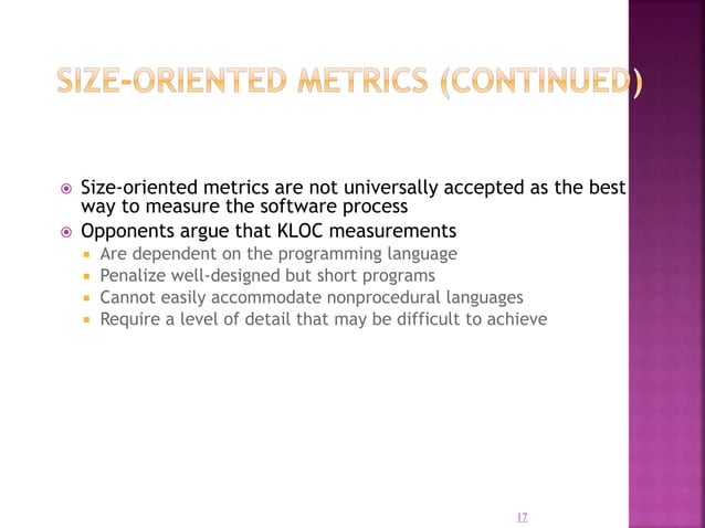 Lecture 7 Software Metrics.ppt