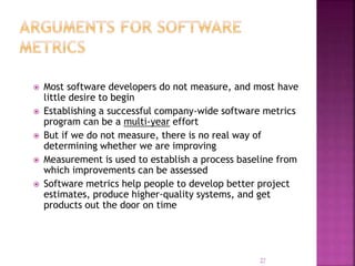 Lecture 7 Software Metrics.ppt