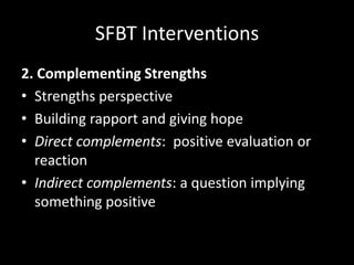 Lecture 7 solution focused therapy | PPTX