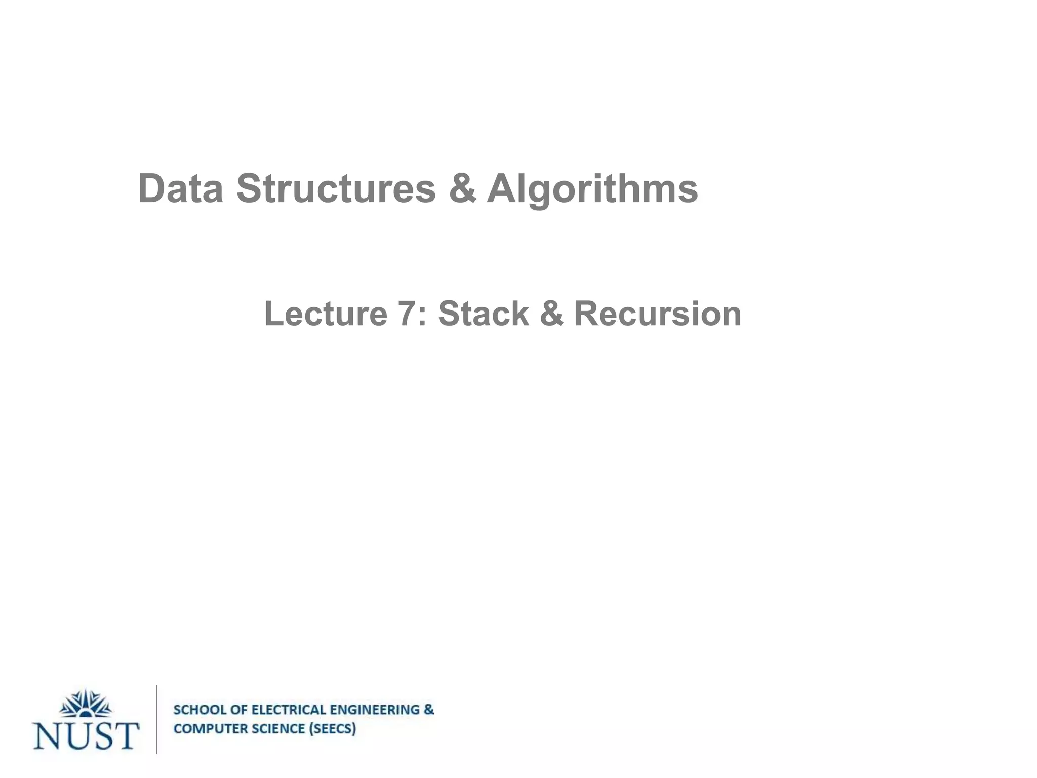 Lecture7stackandrecursion 1pptx