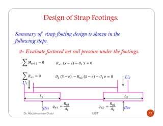 Lecture 7 strap footing | PDF