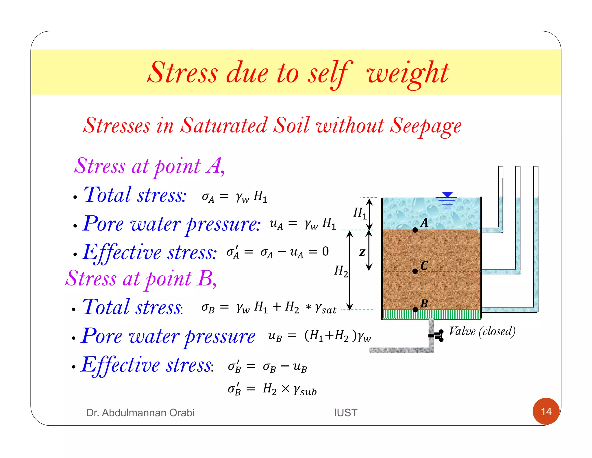 Lecture 7 stress distribution in soil | PDF