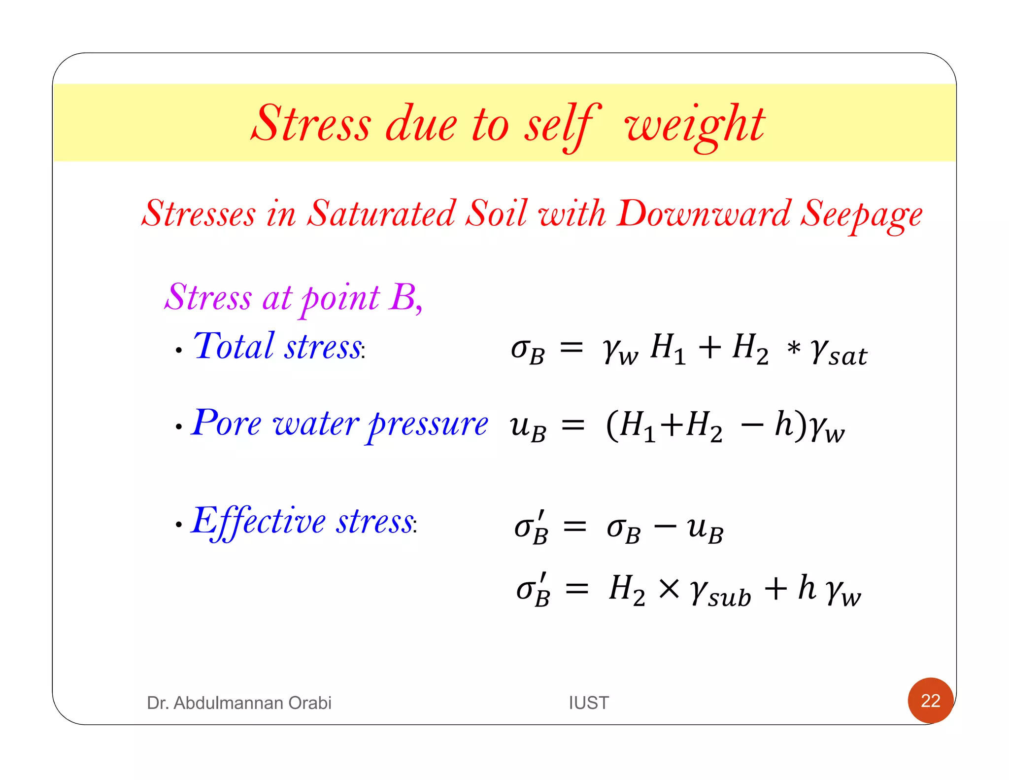 Lecture 7 stress distribution in soil | PDF | Geology | Science
