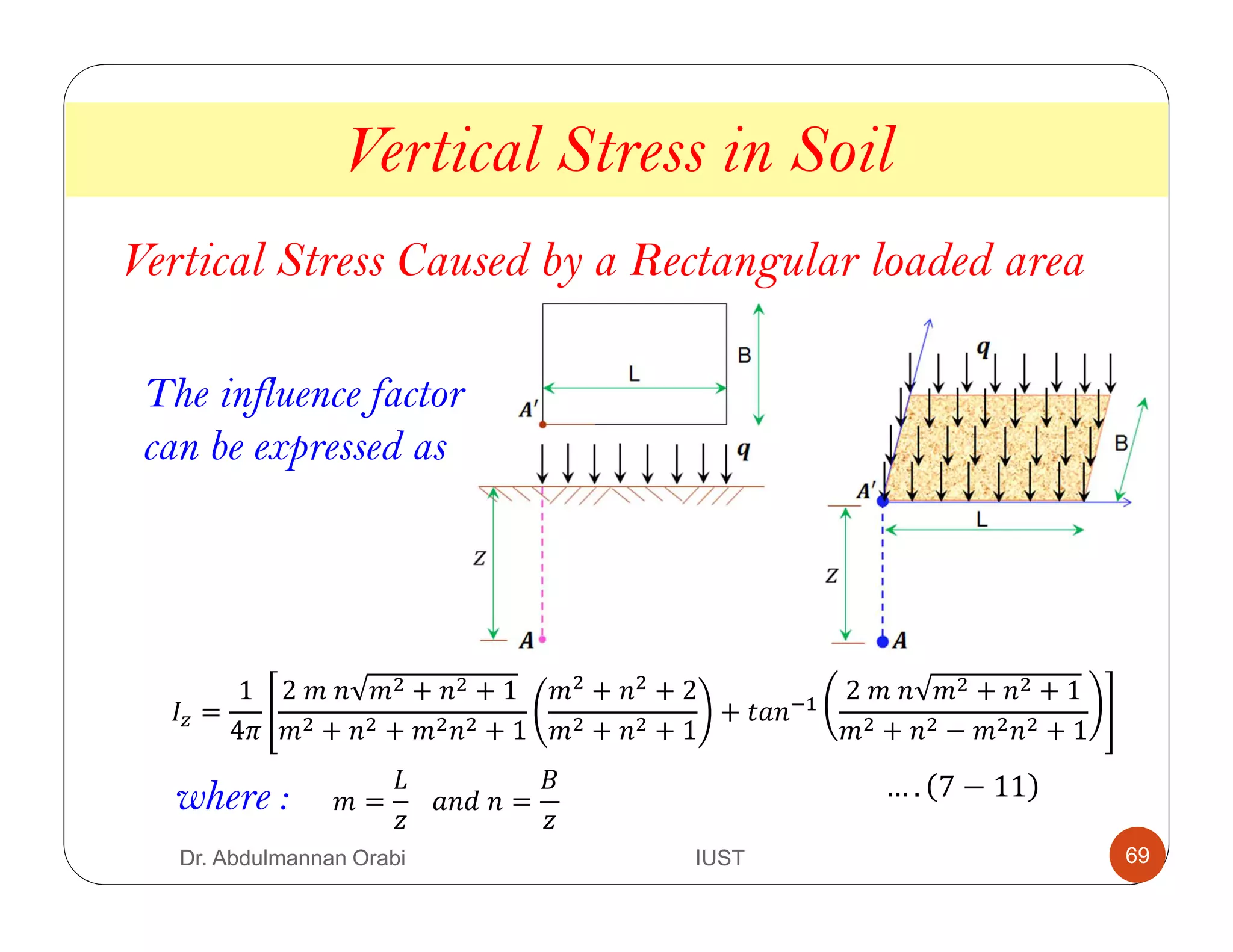 Lecture 7 stress distribution in soil | PDF