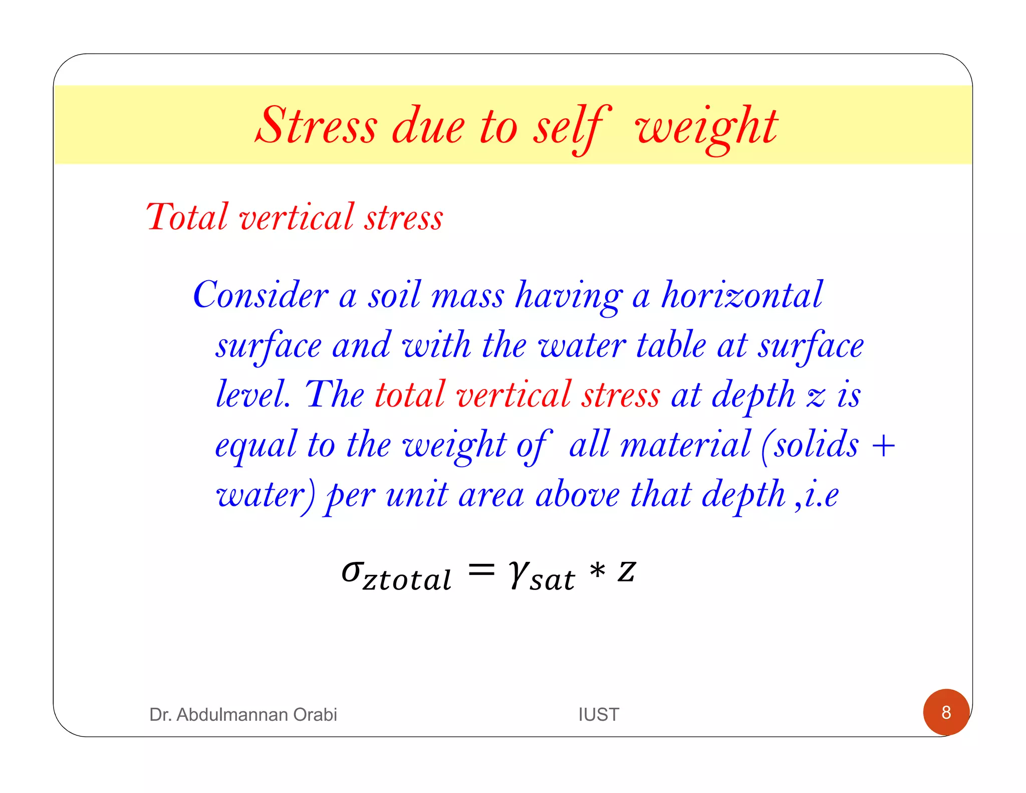 Lecture 7 stress distribution in soil | PDF