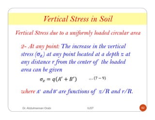 Lecture 7 stress distribution in soil | PDF