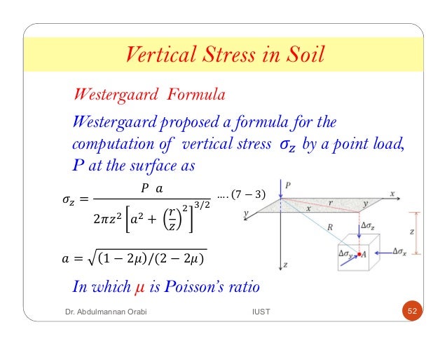 Lecture 7 stress distribution in soil