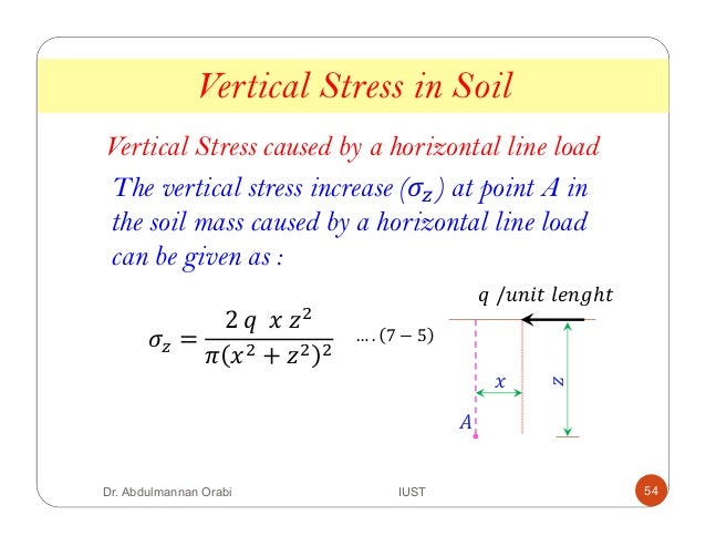 Lecture 7 stress distribution in soil
