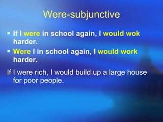 Lecture 7 Subjunctive Mood | PPT