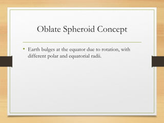 Lecture 7 unit 3 3(ii). Shape of the Earth | PPT