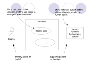 Lecture7 use case modeling | PPT