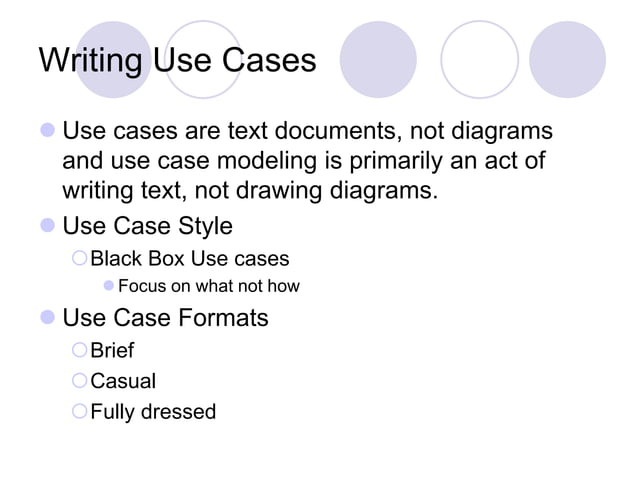 Lecture7 use case modeling | PPT