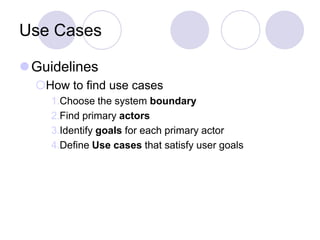 Lecture7 use case modeling | PPT
