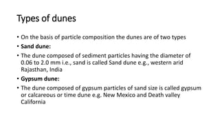 Wind deposition, loess and dunes | PPT