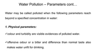 Water pollution | PDF