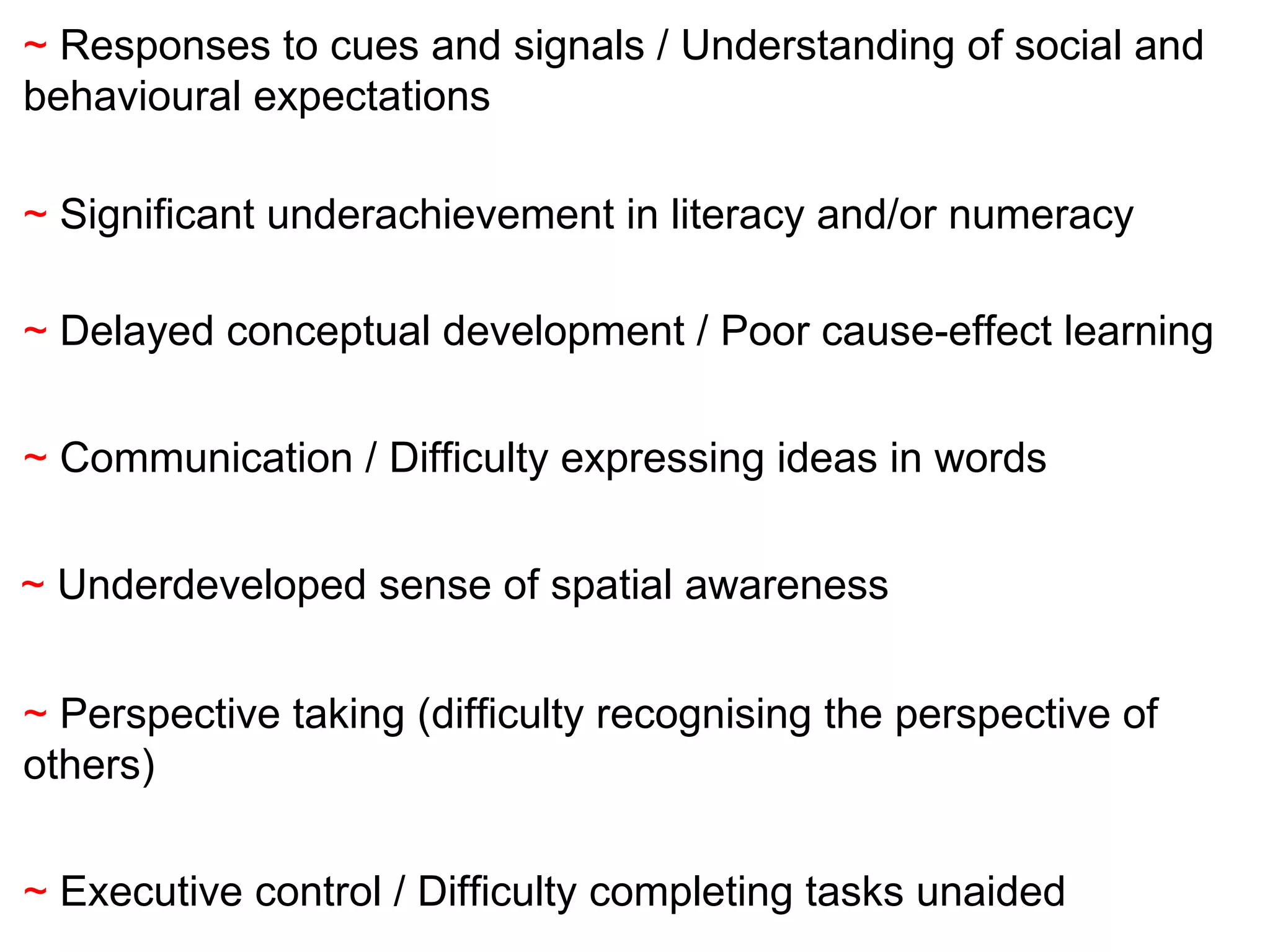 Teaching students with general learning disabilities | PPT