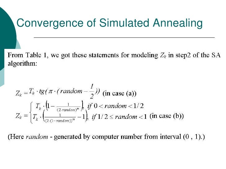 Stochastic Approximation And Simulated Annealing