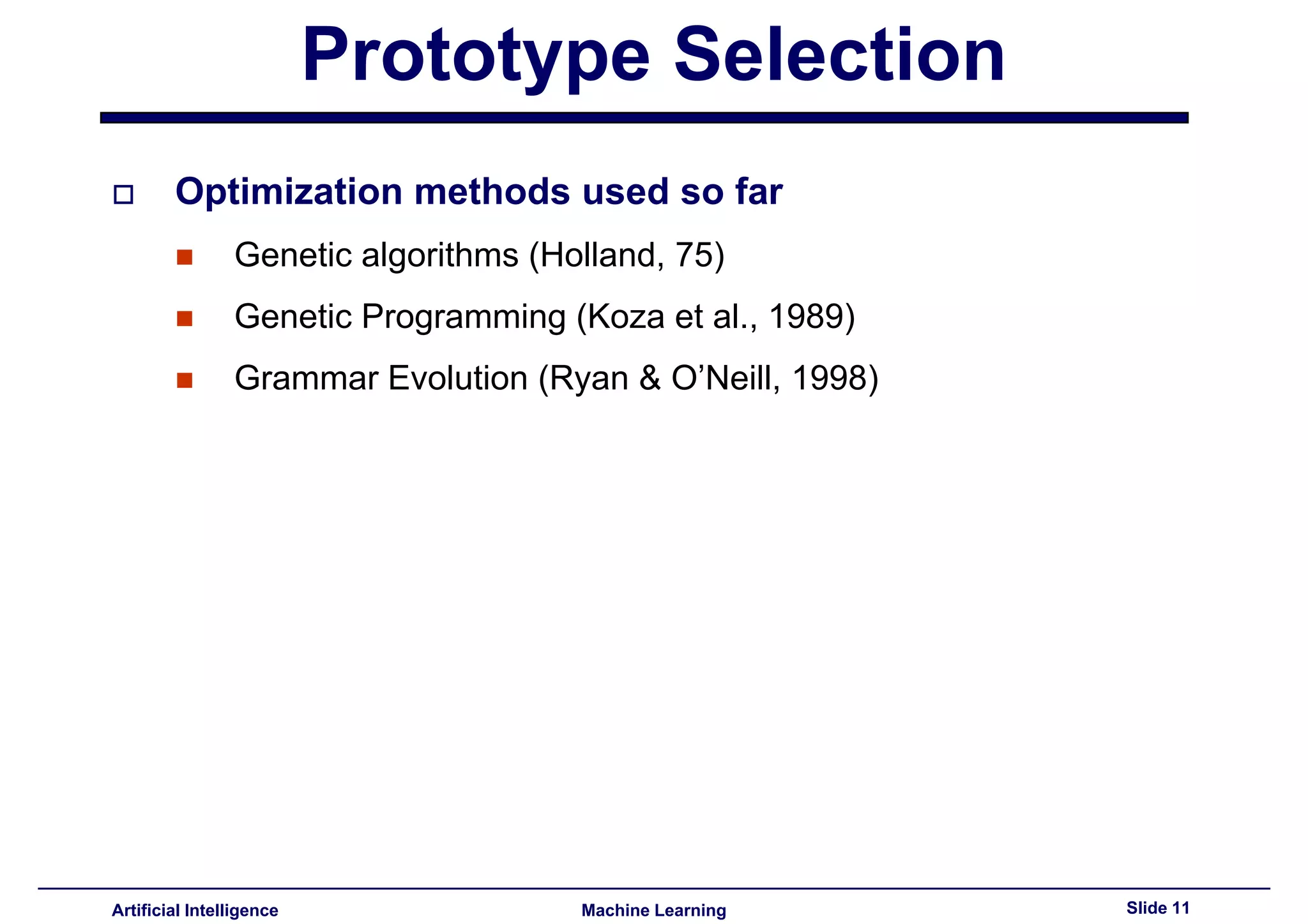 Lecture8 - From CBR to IBk | PPT