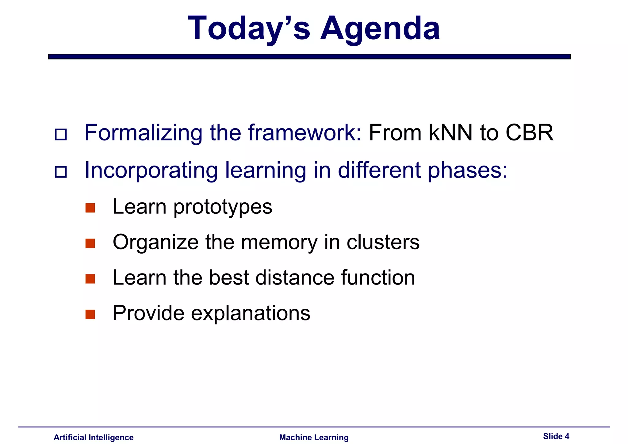 Lecture8 - From CBR to IBk | PPT