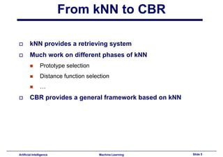 Lecture8 - From CBR to IBk | PPT