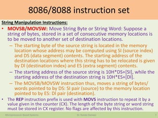 Microprocessors-based systems (under graduate course) Lecture 8 of 9 | PPT