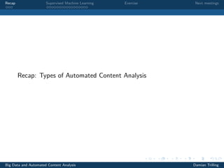 BDACA1516s2 - Lecture8 | PPT