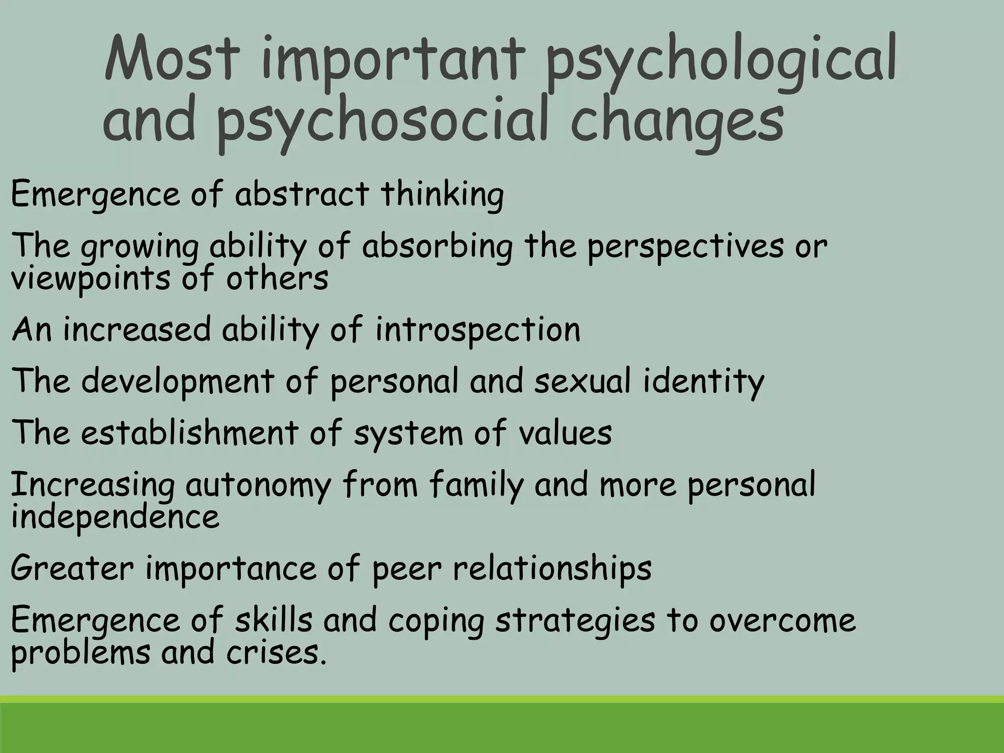 Lecture 8: Psychosocial development, erikson theory, 8 stages ...