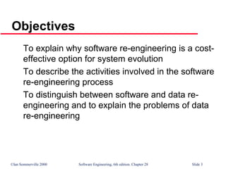 Software Re-Engineering | PPT