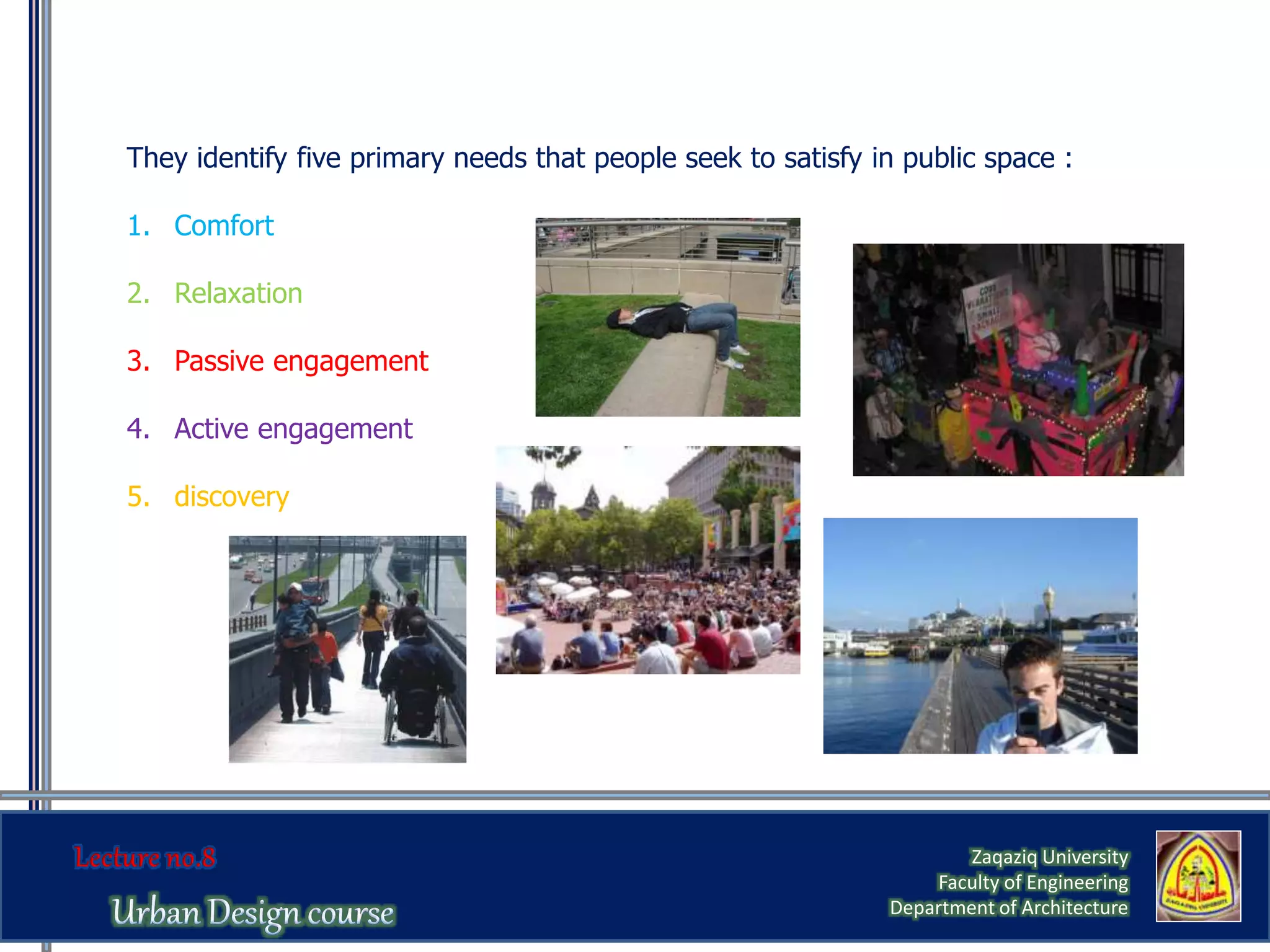 Urban Design - functional dimension | PPTX