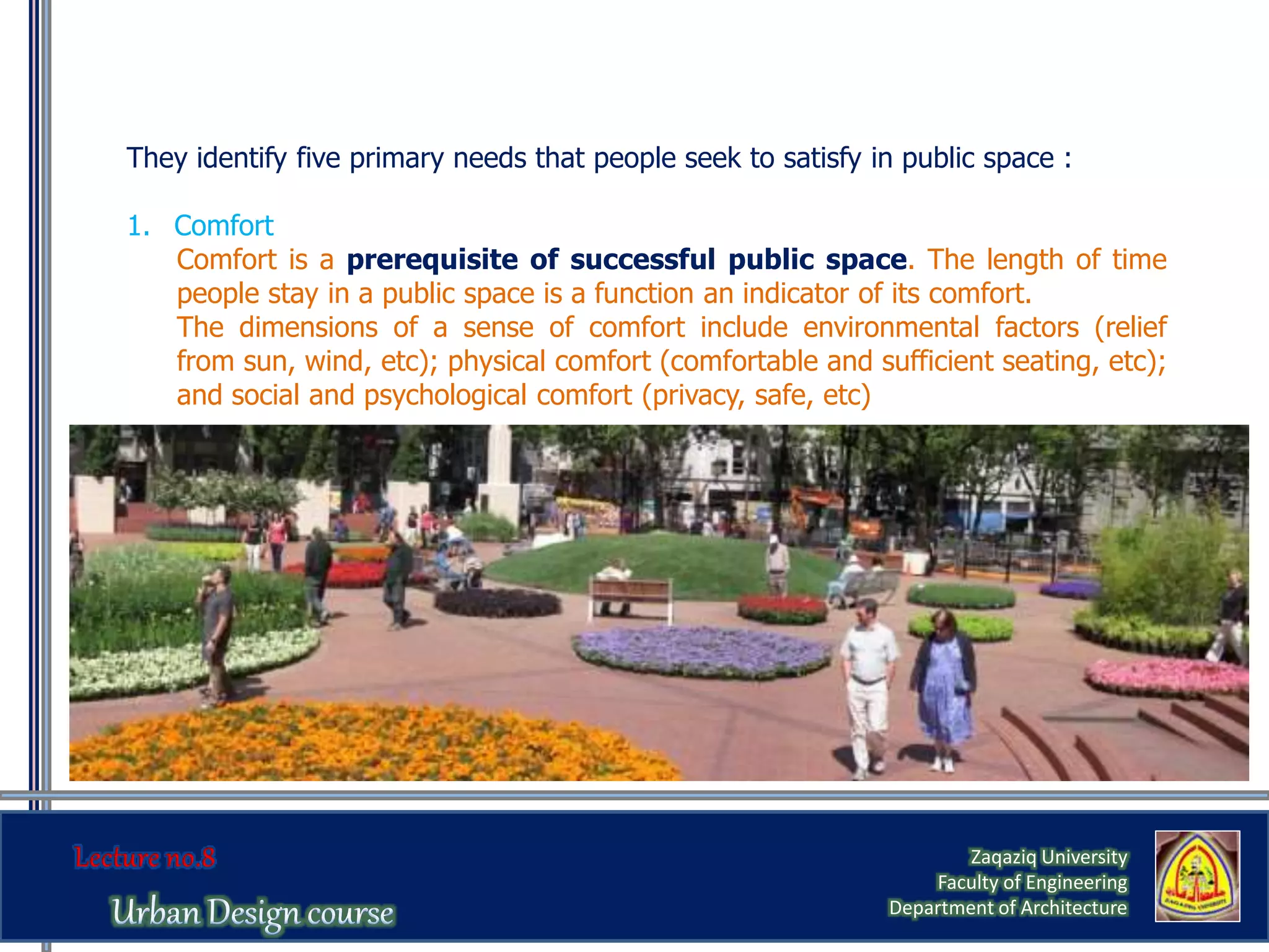 Urban Design - functional dimension | PPTX