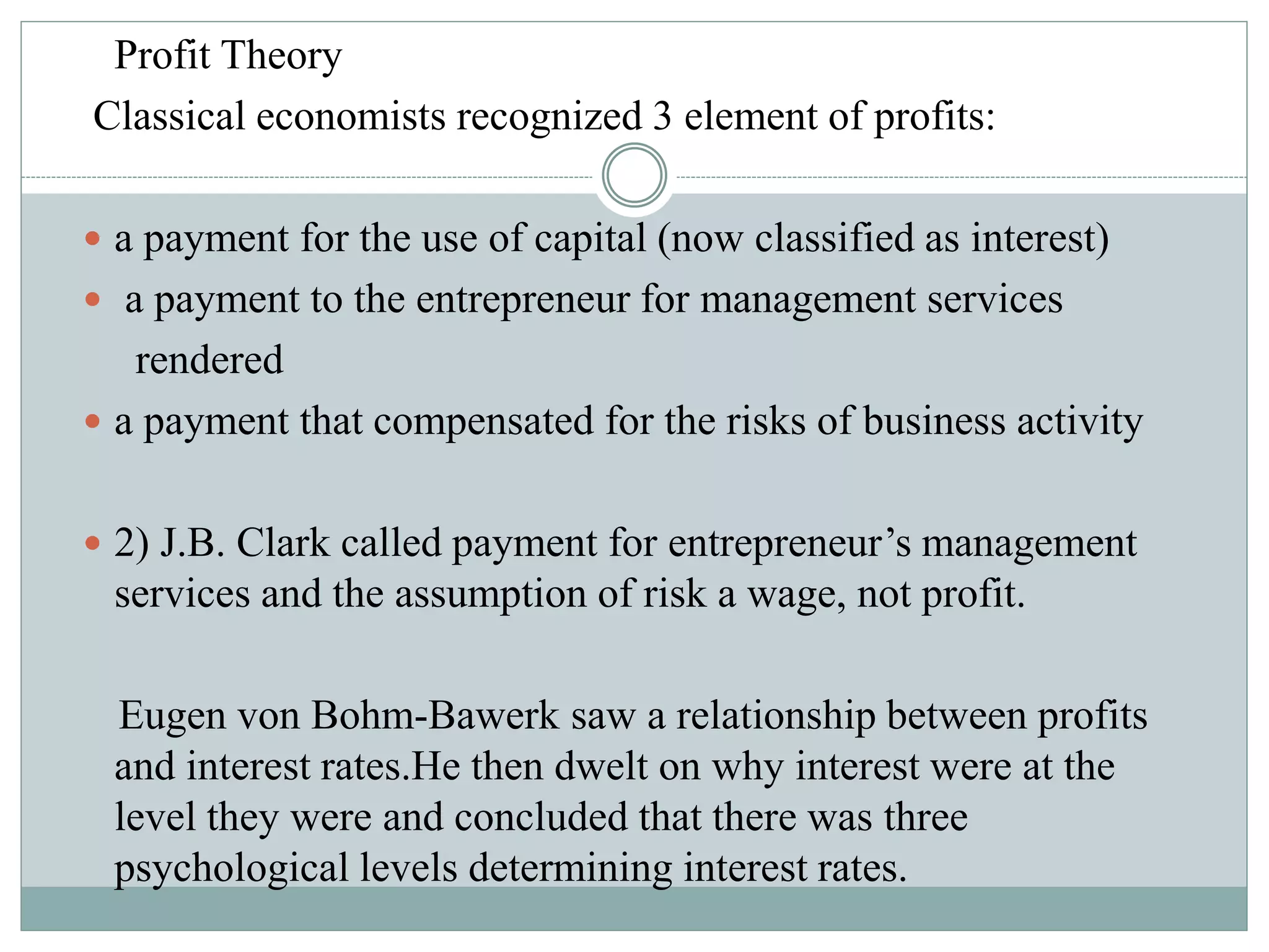 Evolution of Economic thought - Lecture 8 | PPTX