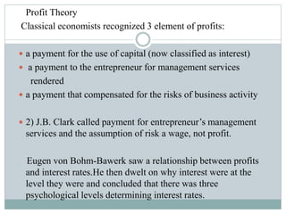 Evolution of Economic thought - Lecture 8 | PPTX