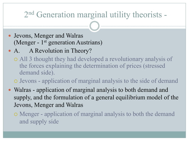 Evolution of Economic thought - Lecture 8 | PPTX | Economy | Business ...