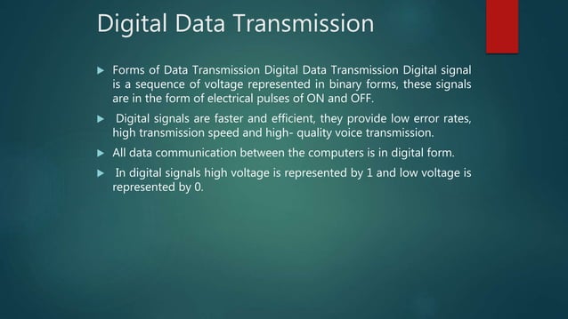 Data Communication & Networks | PPT