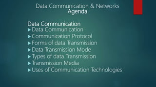 Data Communication & Networks | PPT